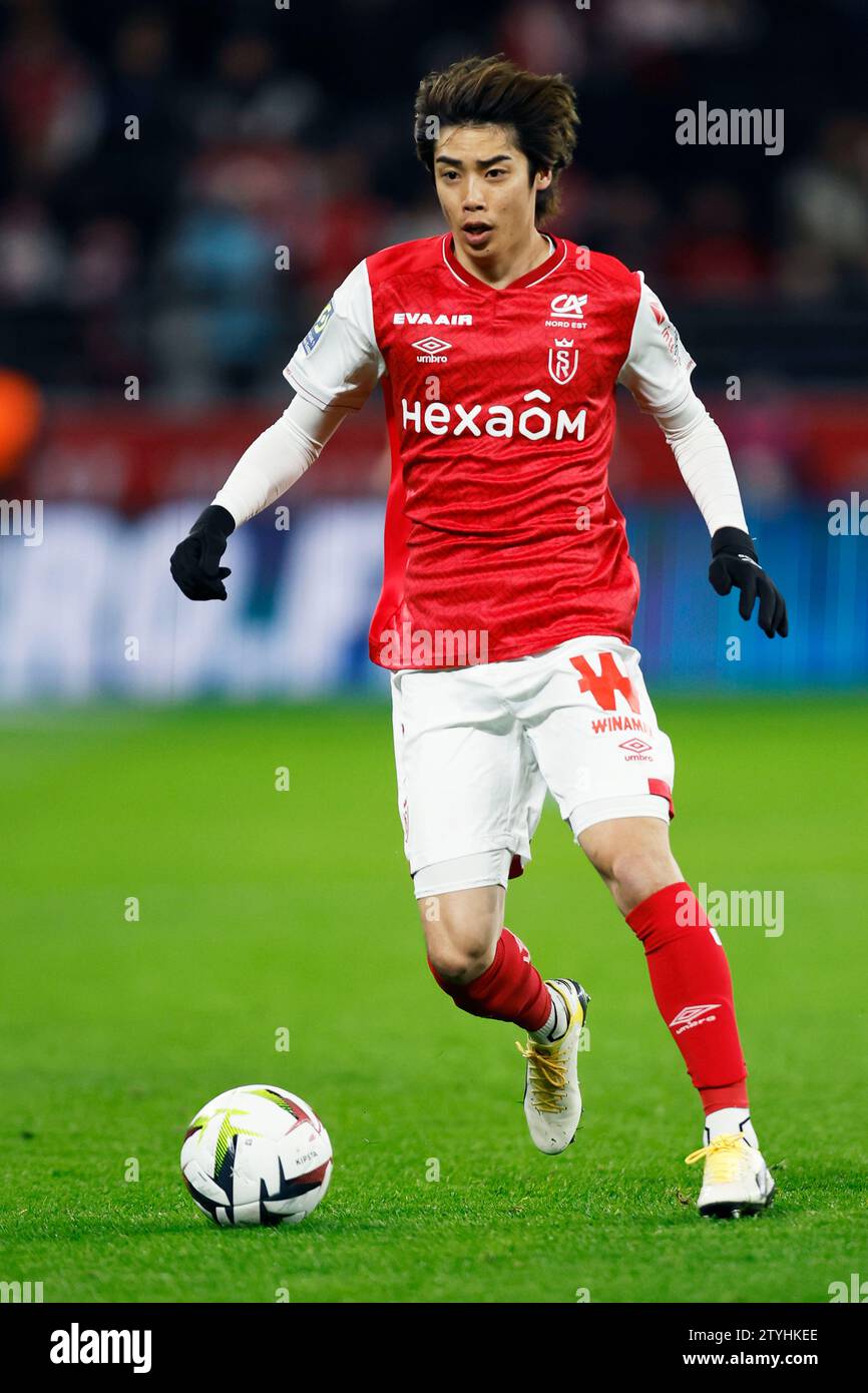Junya Ito (Reims), DICEMBER 20, 2023 - Football/Soccer : French "Ligue ...