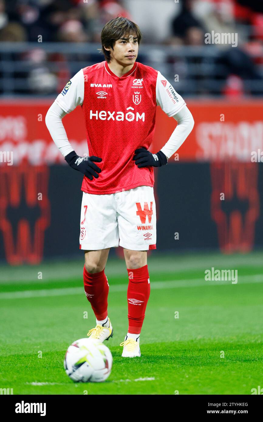 Junya Ito (Reims), DICEMBER 20, 2023 - Football/Soccer : French "Ligue ...