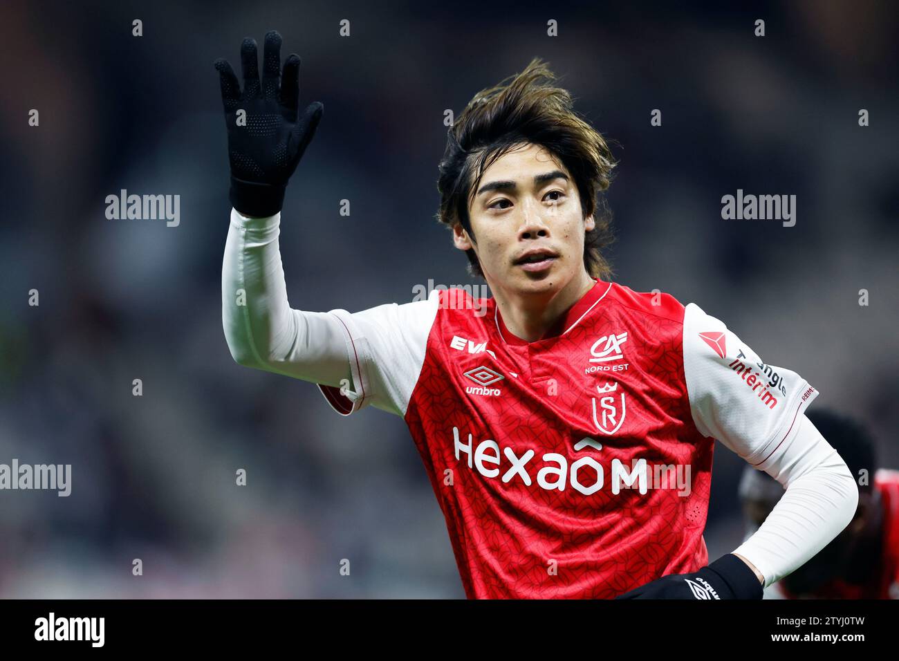 Junya Ito (Reims), DICEMBER 20, 2023 - Football/Soccer : French "Ligue ...
