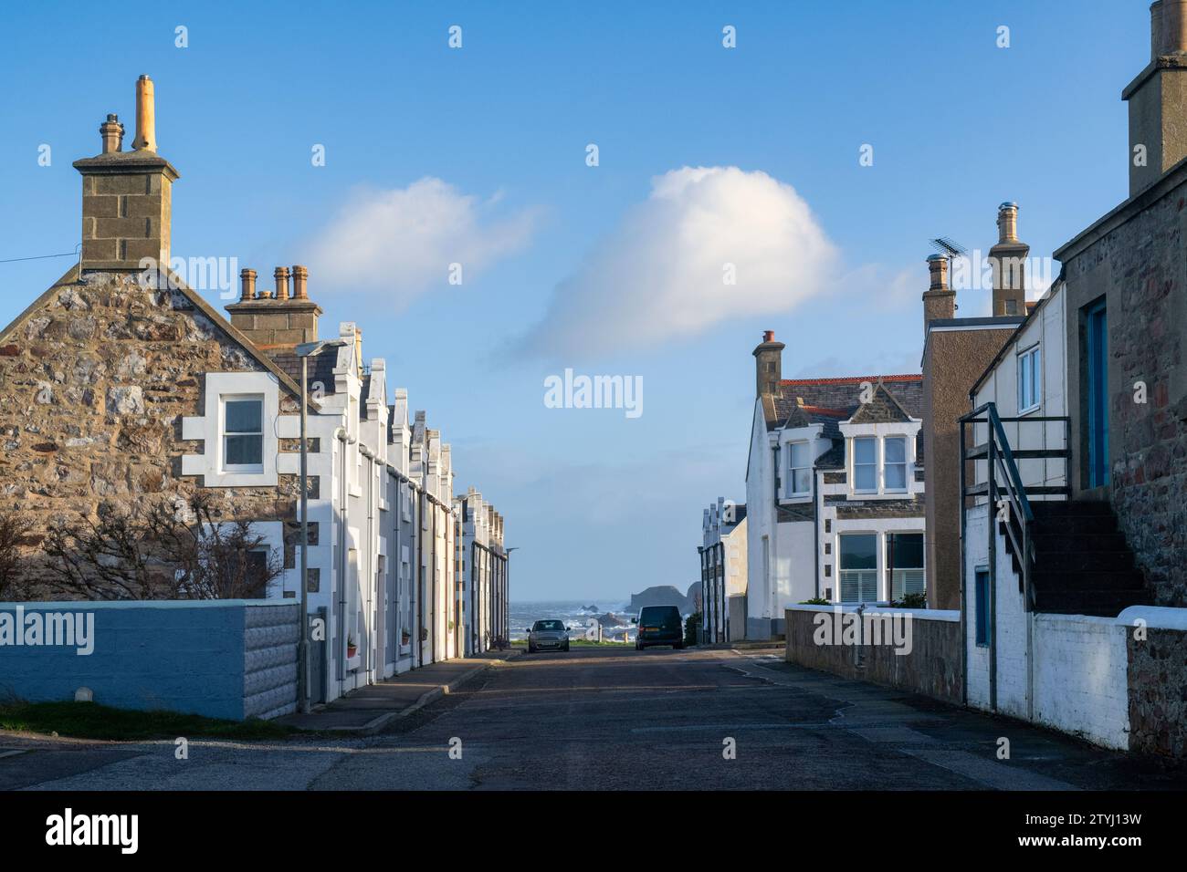 Colourful painted houses in seaside hi-res stock photography and images ...