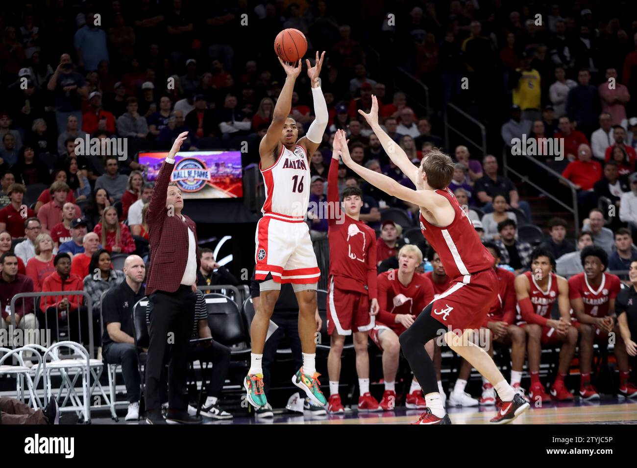 PHOENIX, AZ - DECEMBER 20: Arizona Wildcats center Motiejus Krivas #14 ...