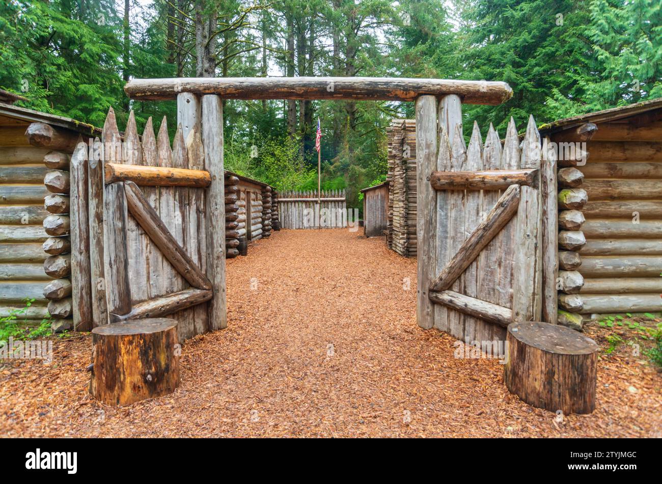 Fort Clatsop at Lewis and Clark National and State Historical Parks ...