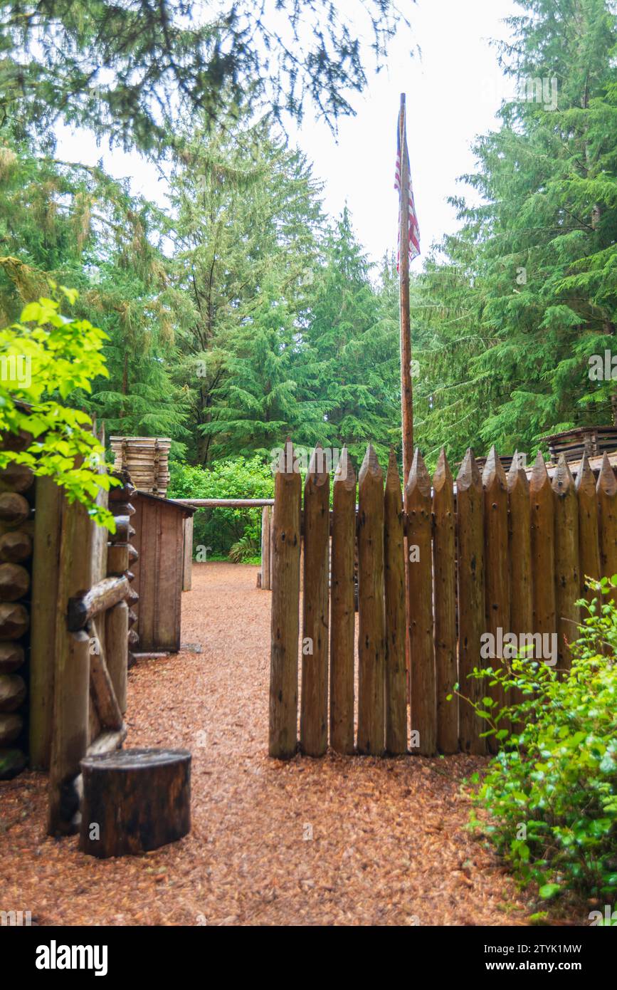 Fort Clatsop at Lewis and Clark National and State Historical Parks ...