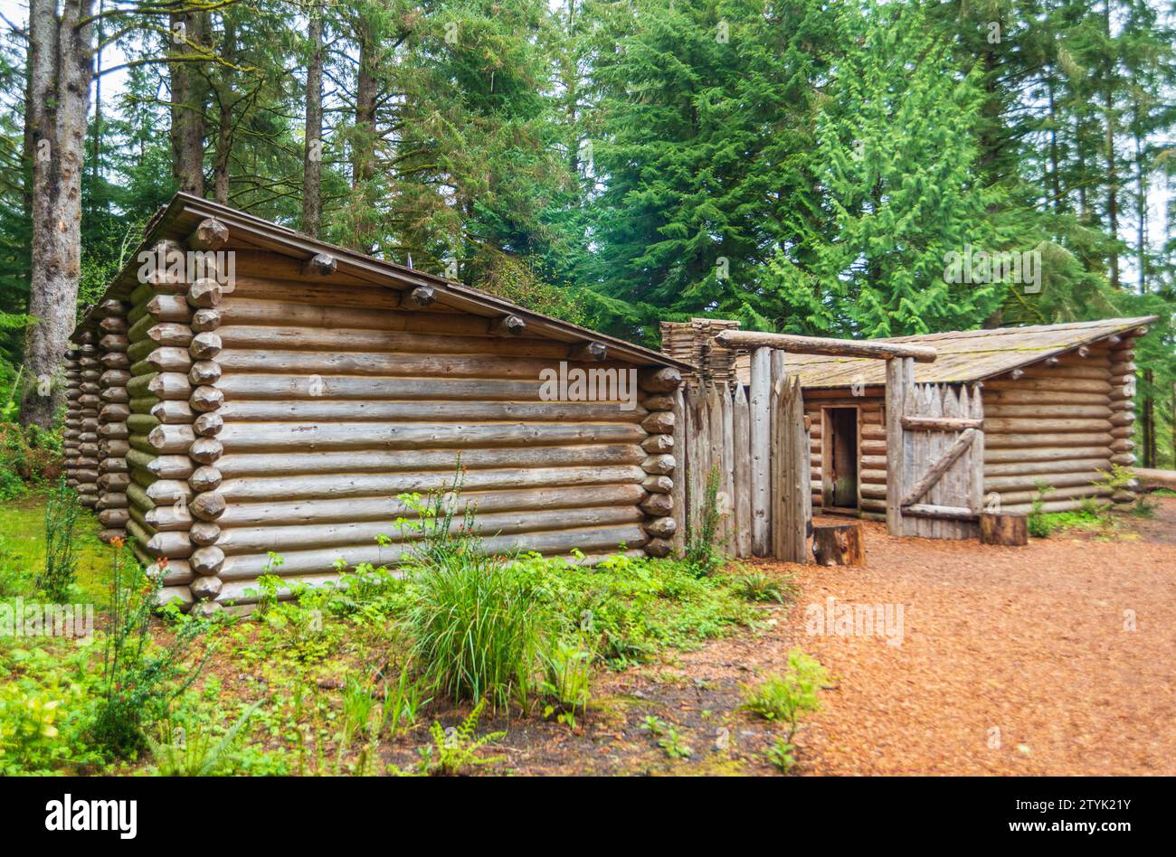 Fort Clatsop at Lewis and Clark National and State Historical Parks ...