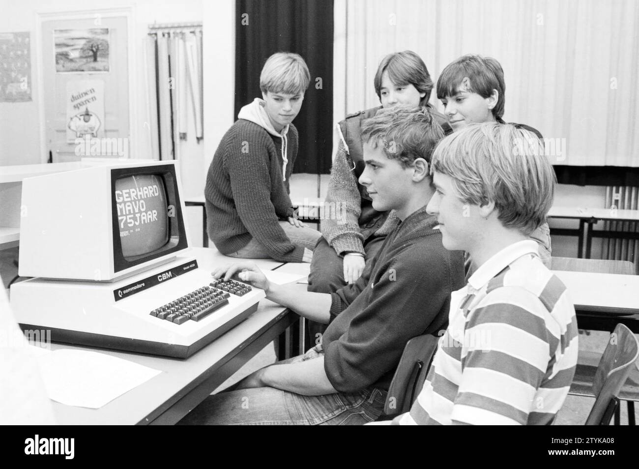 Gerhard school 75 years video classroom hi-res stock photography and ...