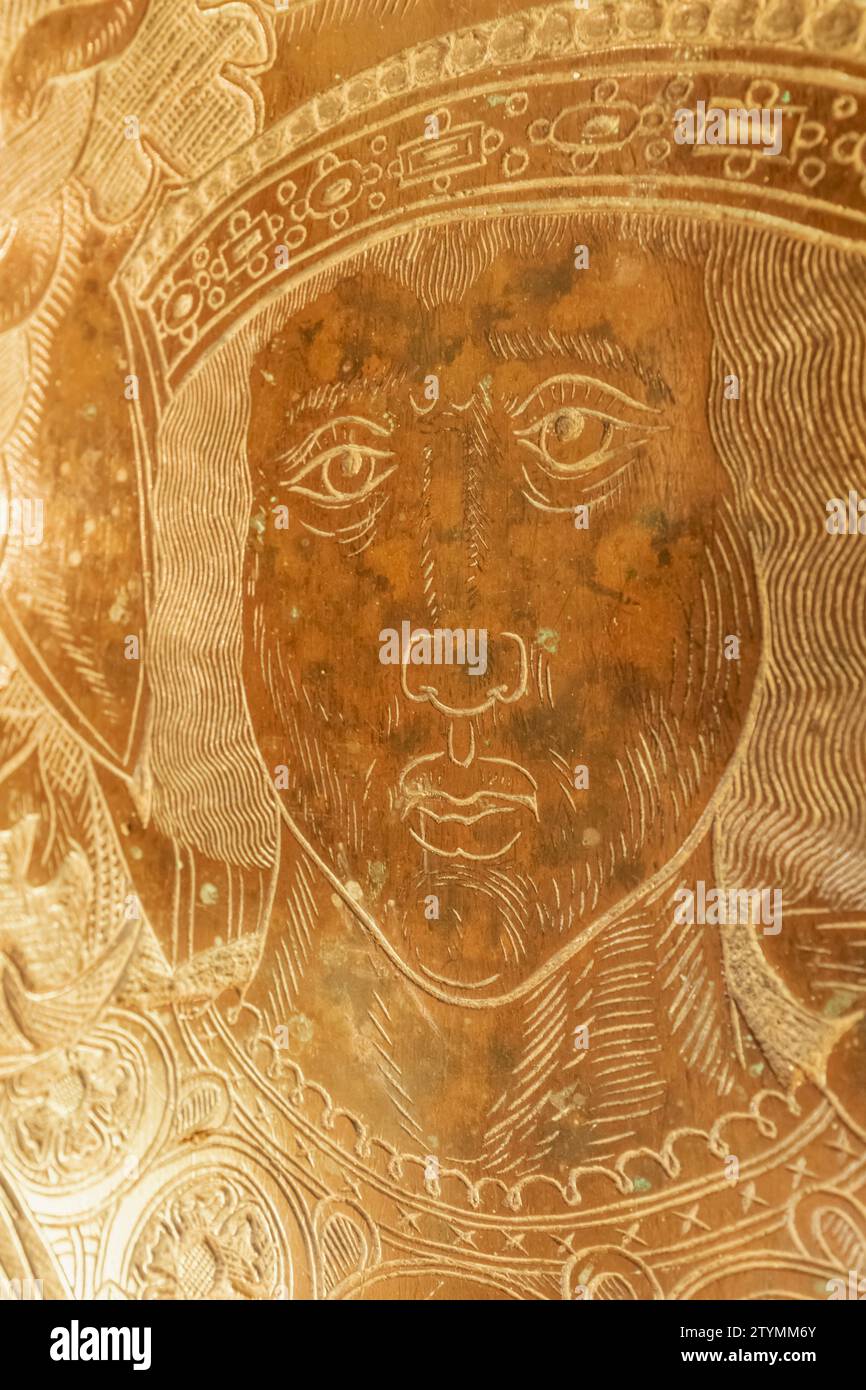 Sir thomas bullen father of anne boleyn tomb brass hi-res stock ...