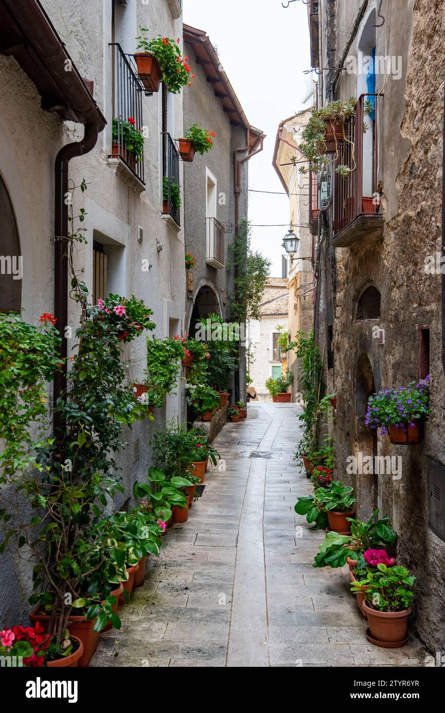 Medieval pacentro hi-res stock photography and images - Alamy