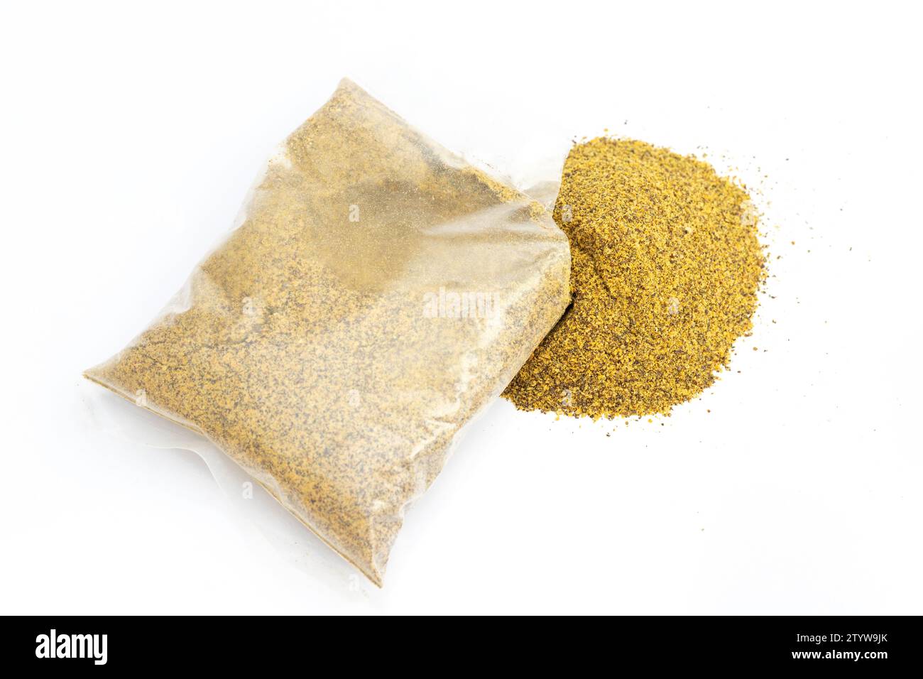 Mustard cake organic fertilizer for plants Stock Photo - Alamy
