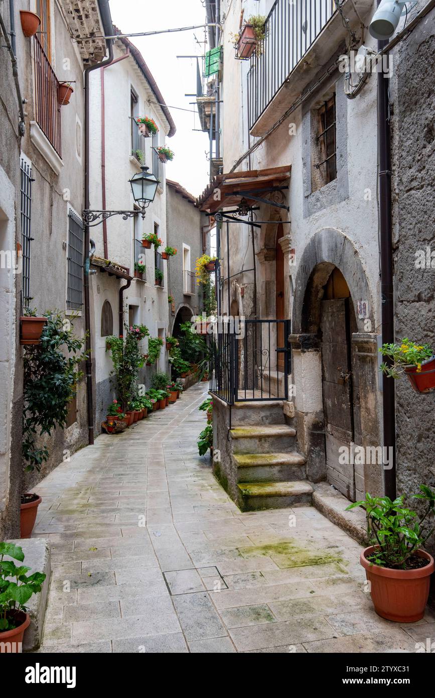 Medieval pacentro hi-res stock photography and images - Alamy