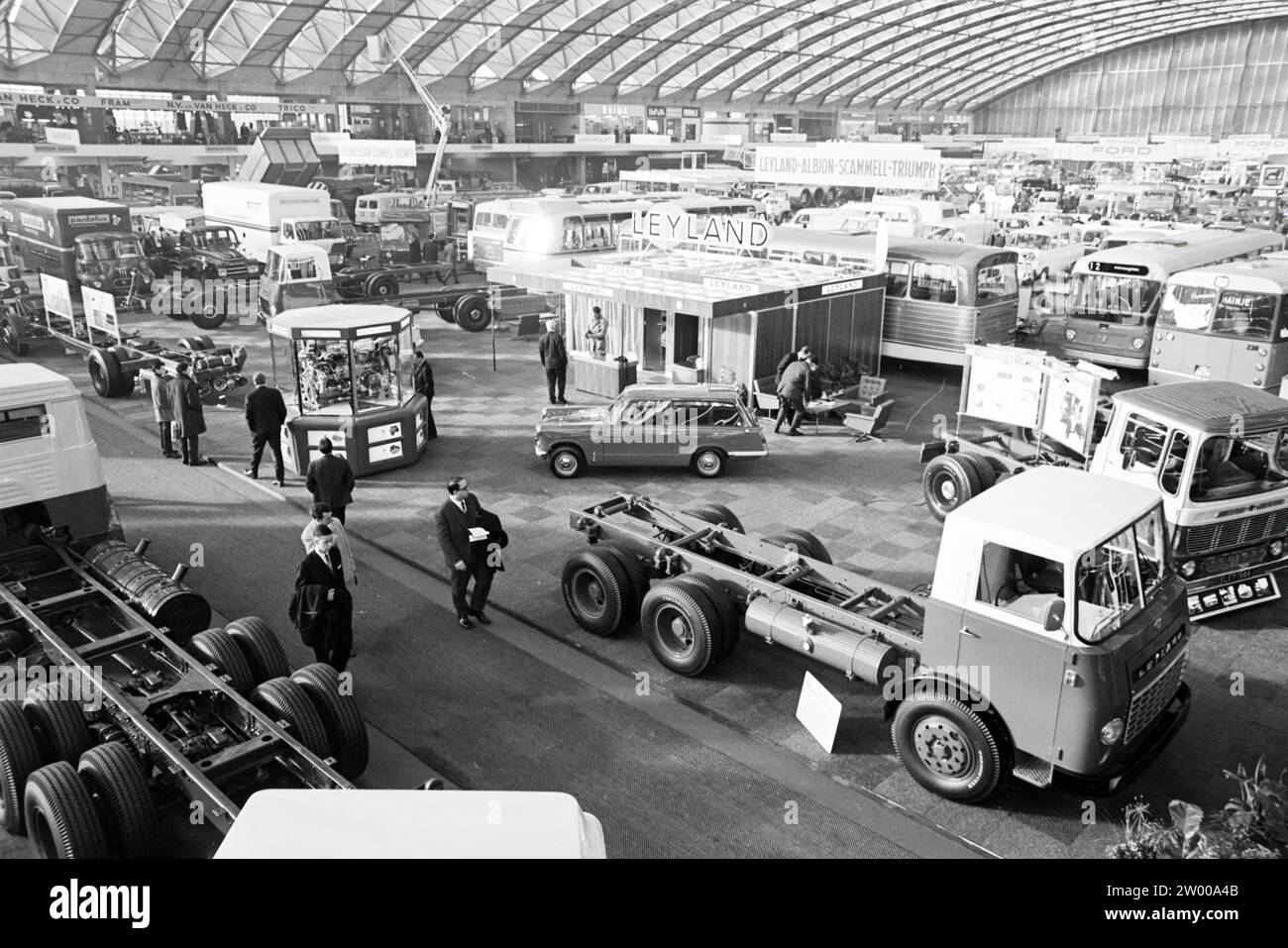 Formal visit to the commercial vehicle exhibition in the RAI, Amsterdam ...