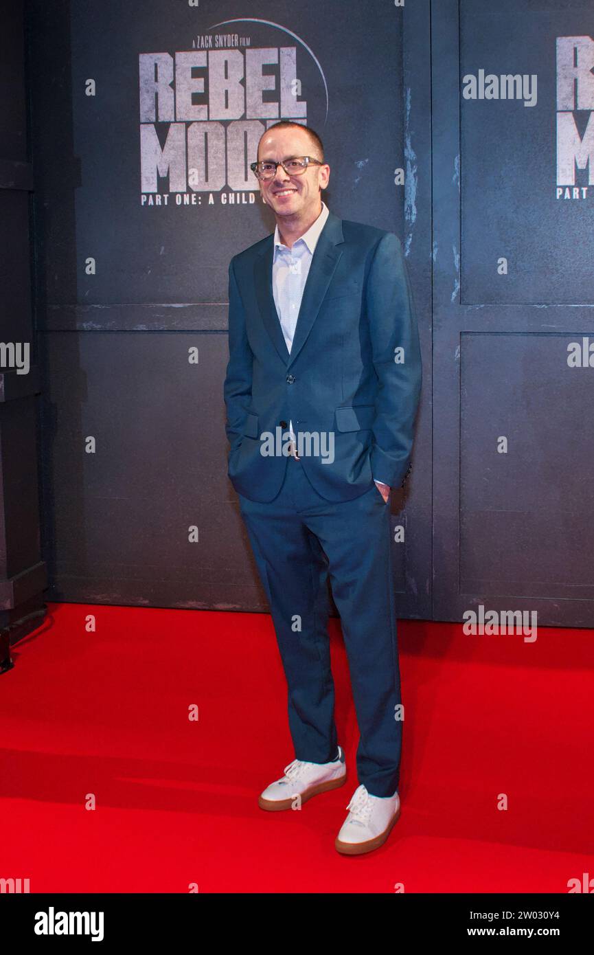 Producer Wesley Coller attends the red carpet event during the Japan ...