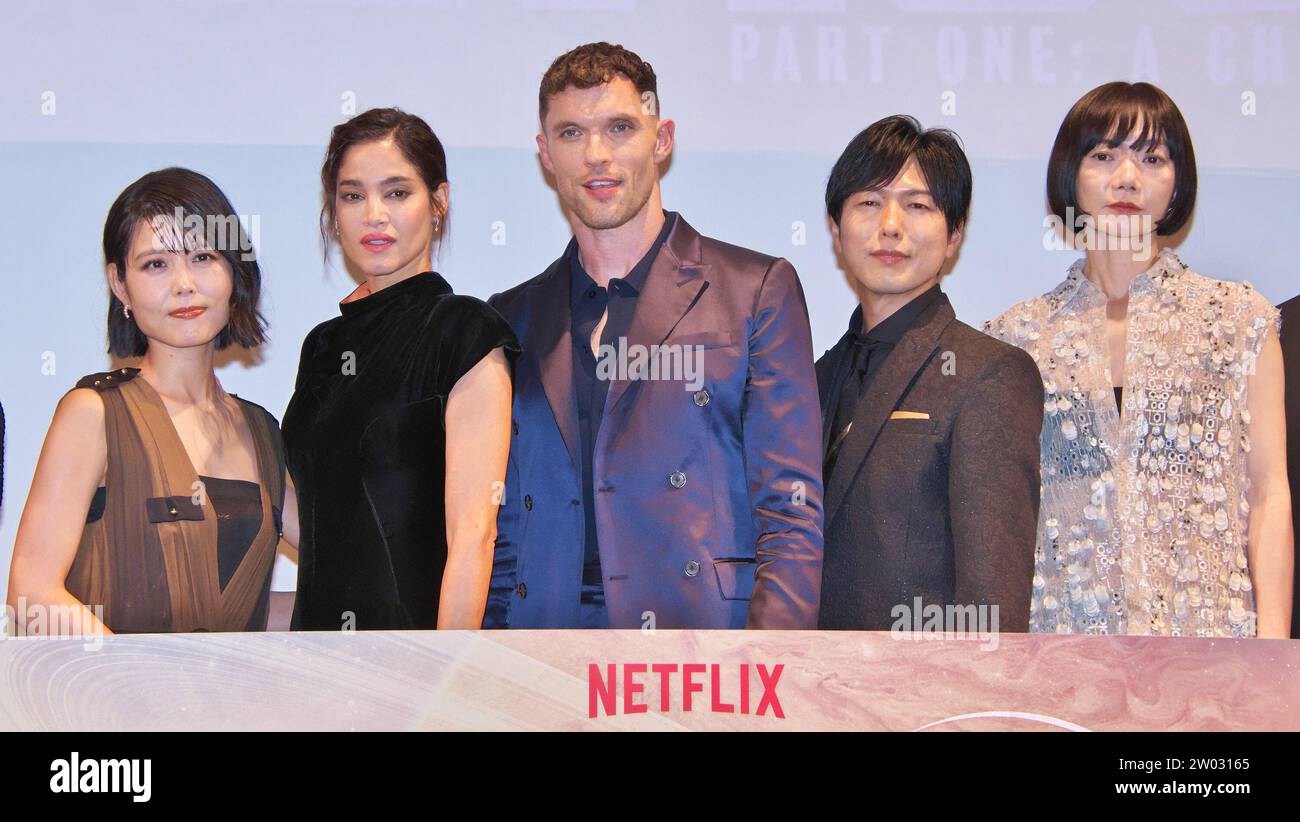 (L-R)Japanese actress and voice actress Miyuki Sawashiro, actress Sofia ...