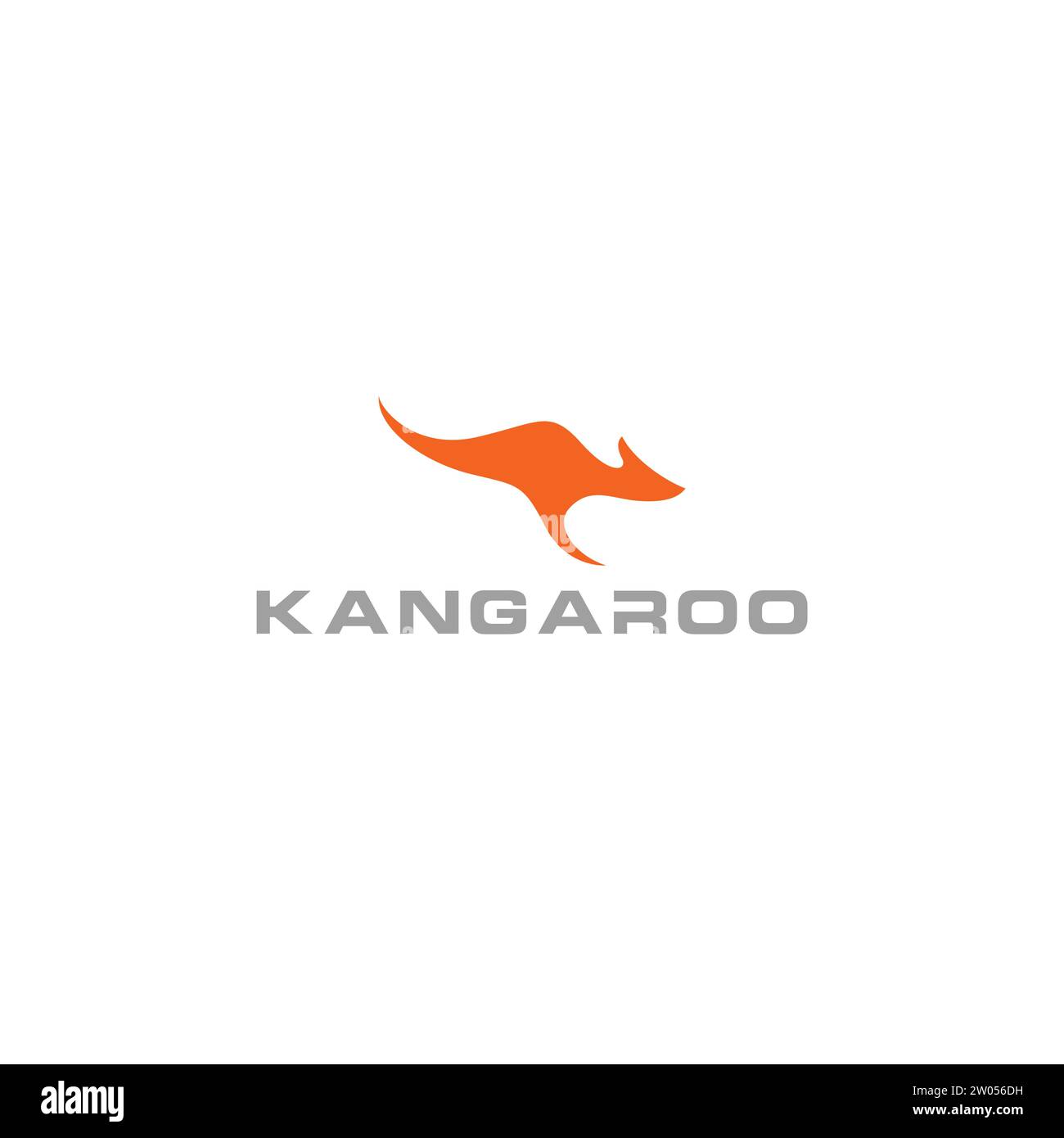 Australian kangaroo logo hi-res stock photography and images - Alamy