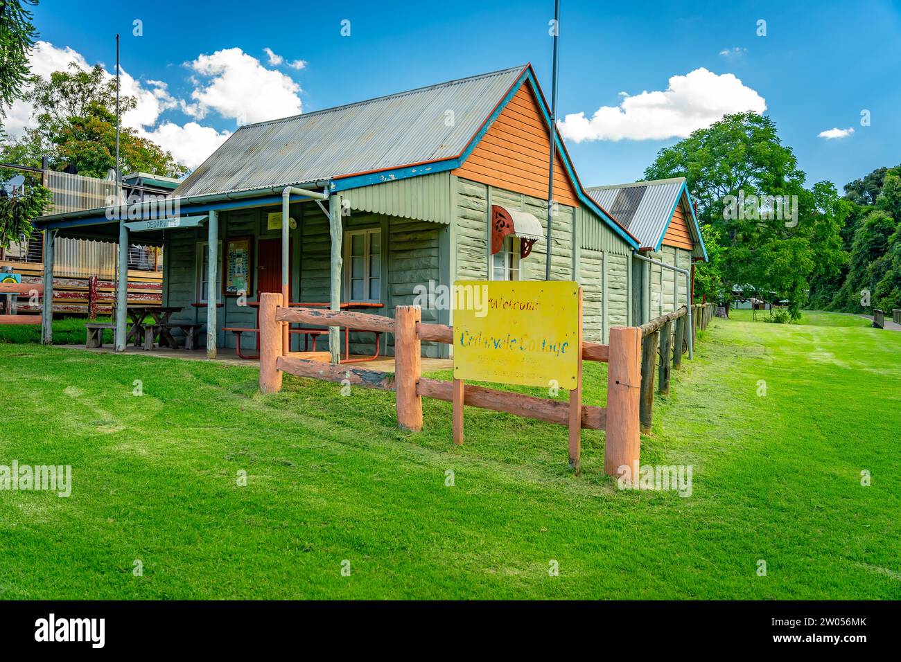 Bunya Mountains, QLD, Australia - Historical Cedarvale Cottage in the ...