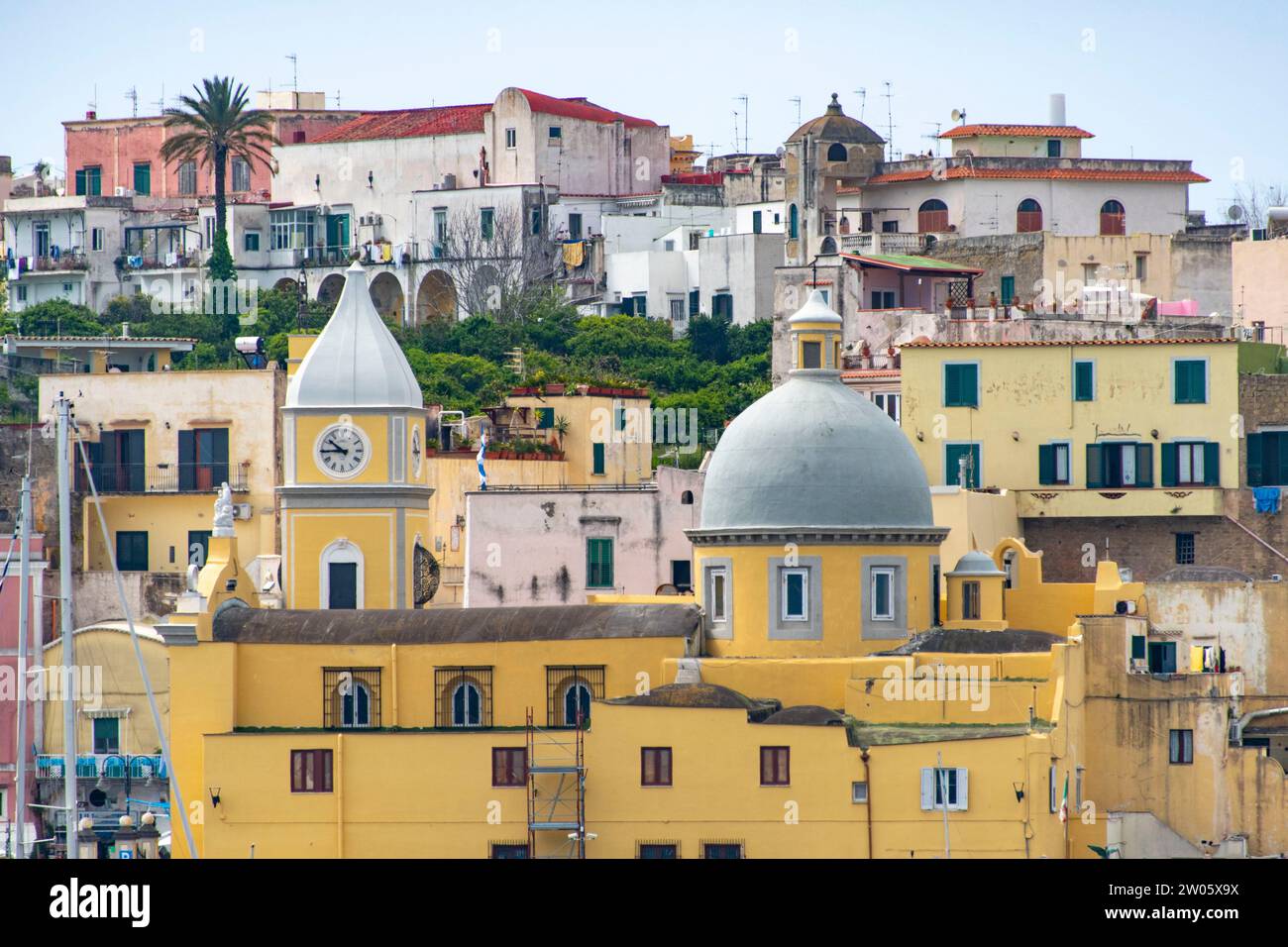 Church of Maria Pieta and Giovanni Battista - Procida - Italy Stock ...