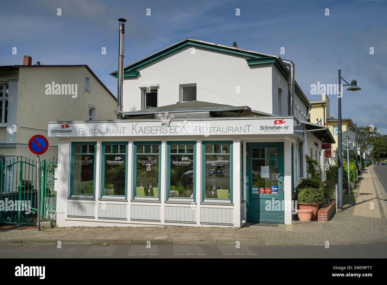 Restaurant Kaisers Eck, Kaiserstraße, Ahlbeck, Usedom, Mecklenburg ...