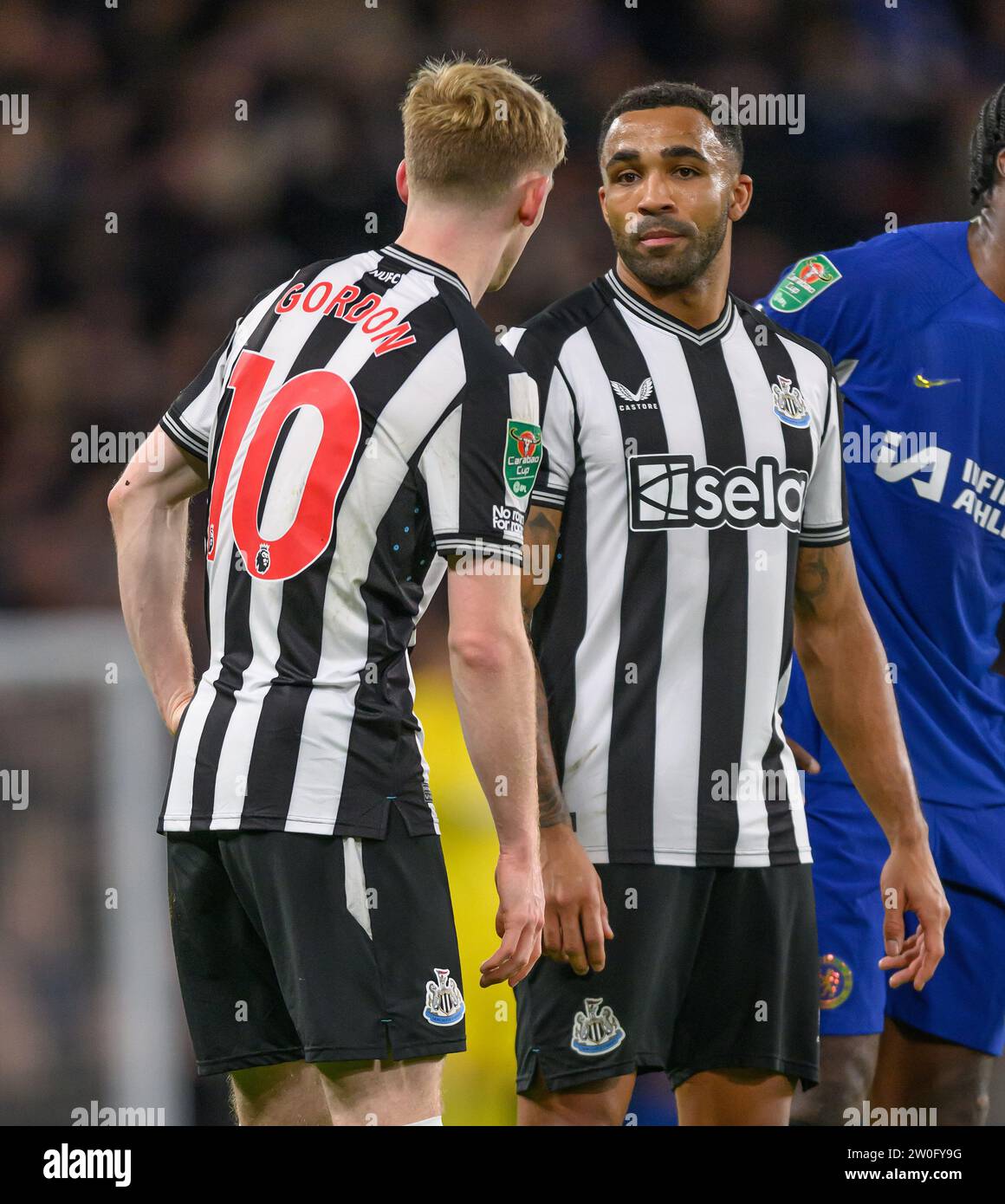 London, UK. 19th Dec, 2023 - Chelsea v Newcastle United - Carabao Cup ...
