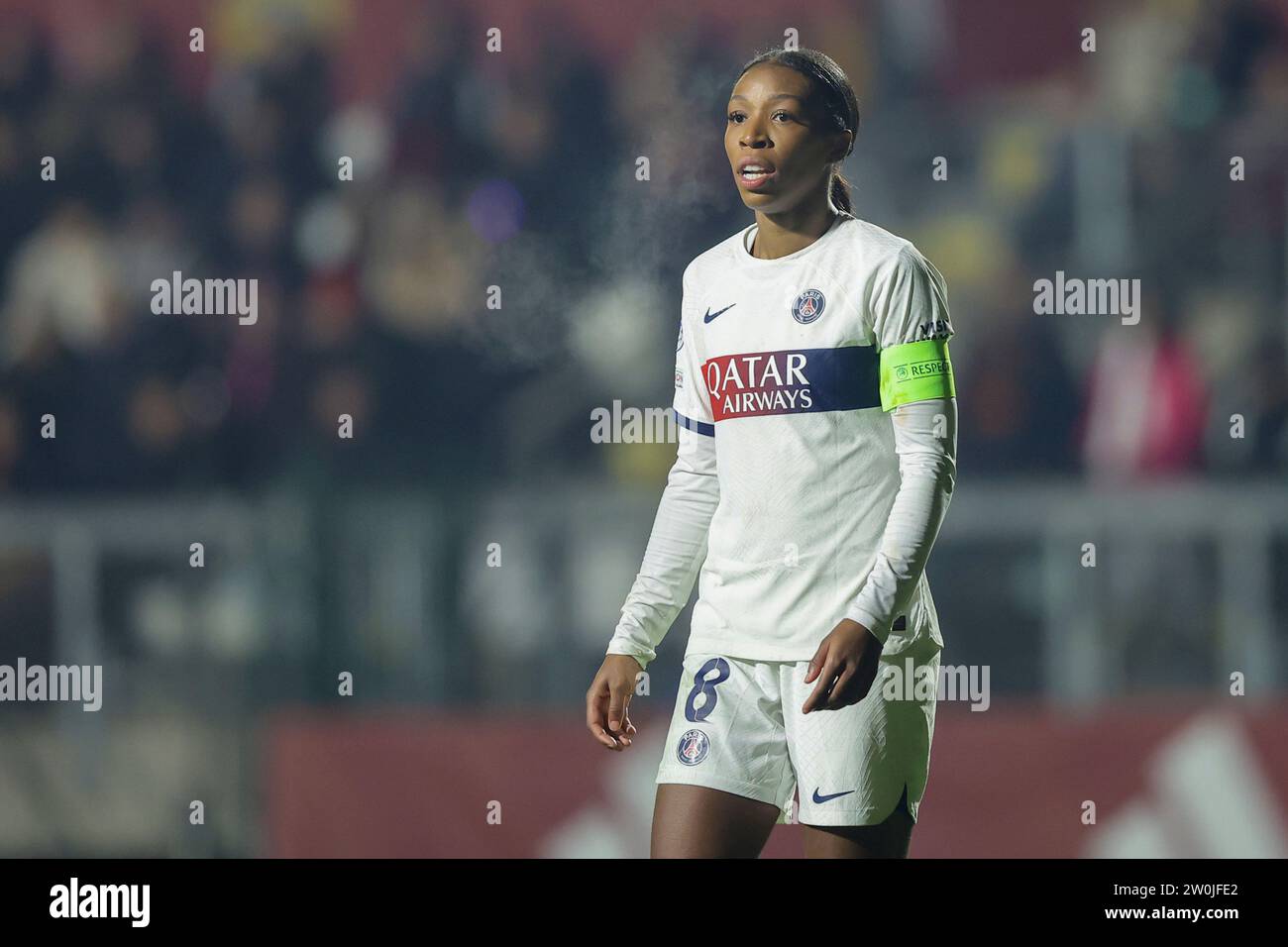Grace Geyoro of Paris Saint-Germain looks during UEFA women’s Champions ...