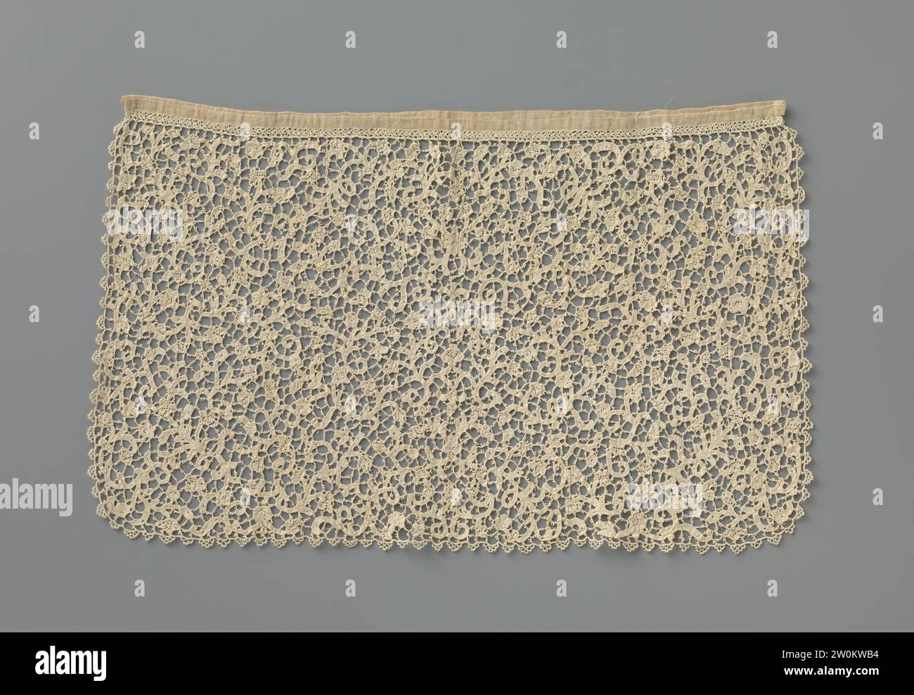 Dass slip with serpentine ranks, anonymous, c. 1690 - c. 1699 Dassle ...