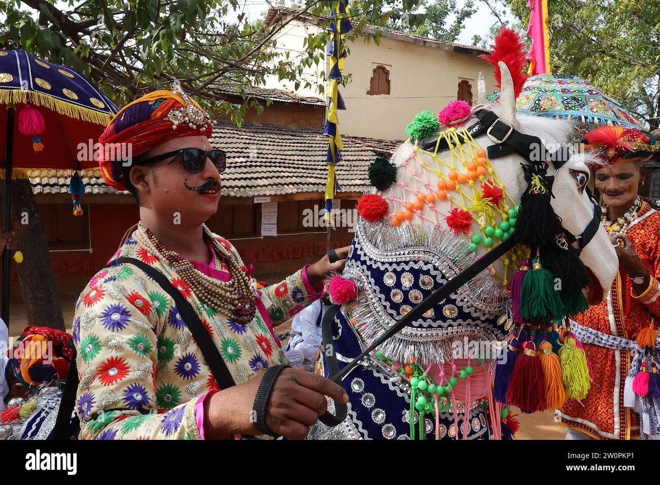 Udaipur, India. 21st Dec, 2023. Shilpgram Utsav 2023 : Udaipur ...