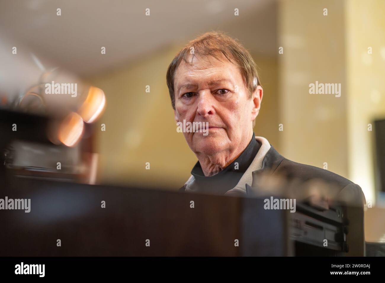 19 December 2023, Bavaria, Geiselhöring: Hans-Jürgen Buchner from the ...