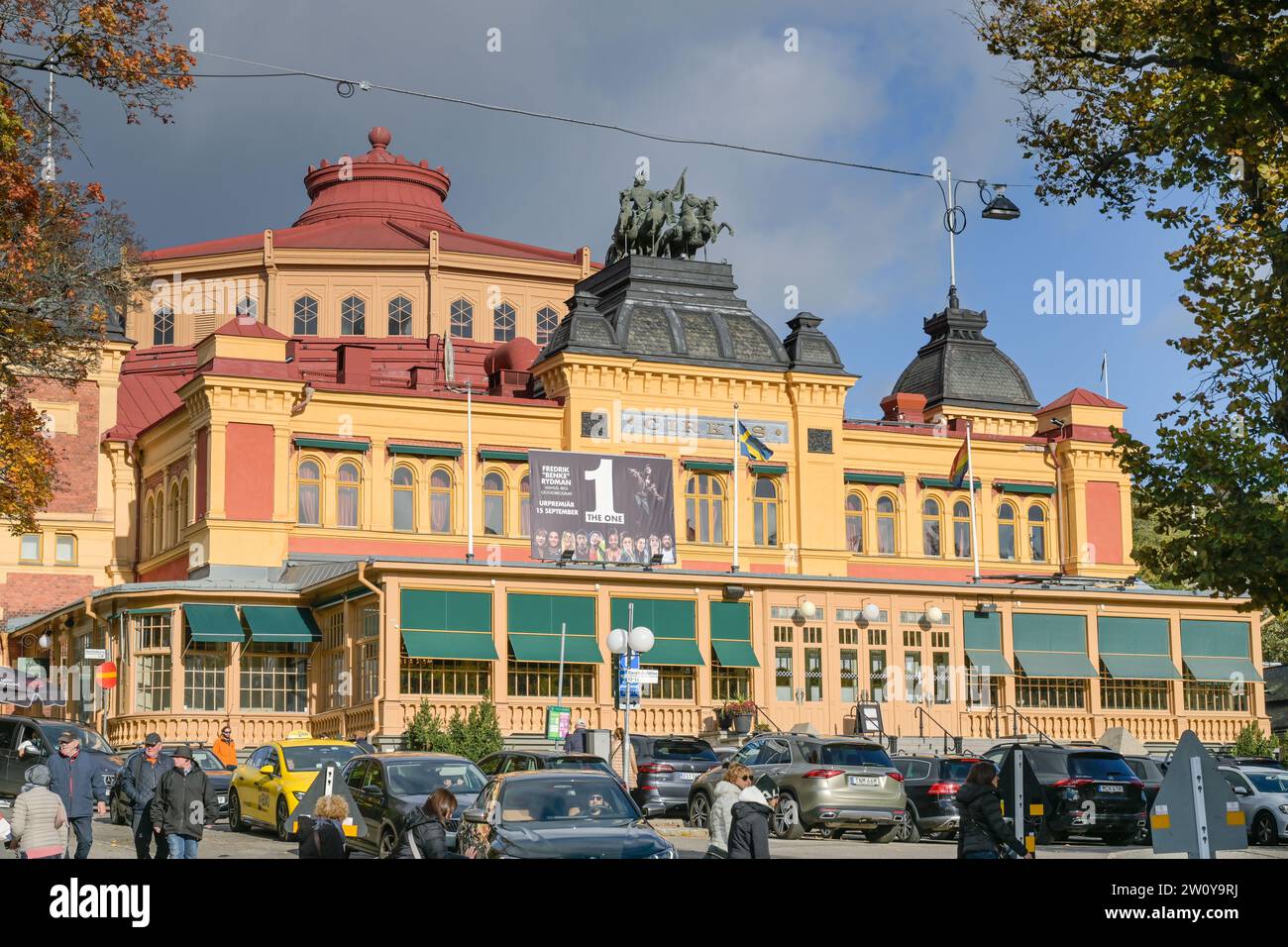 Konzerthalle Cirkus, Djurgarden, Stockholm, Schweden Stock Photo - Alamy