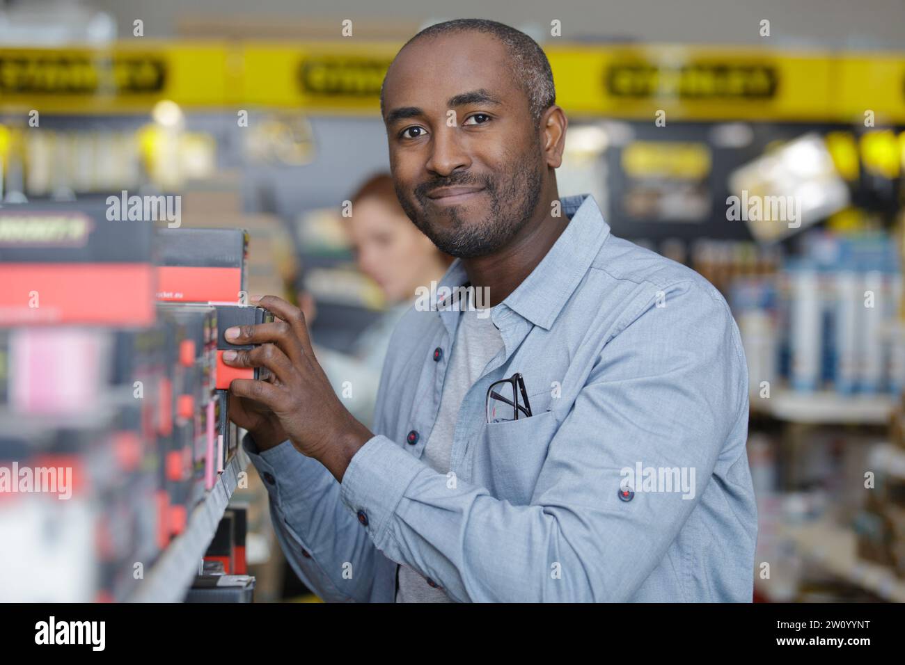 Counter in hardware shop hi-res stock photography and images - Alamy