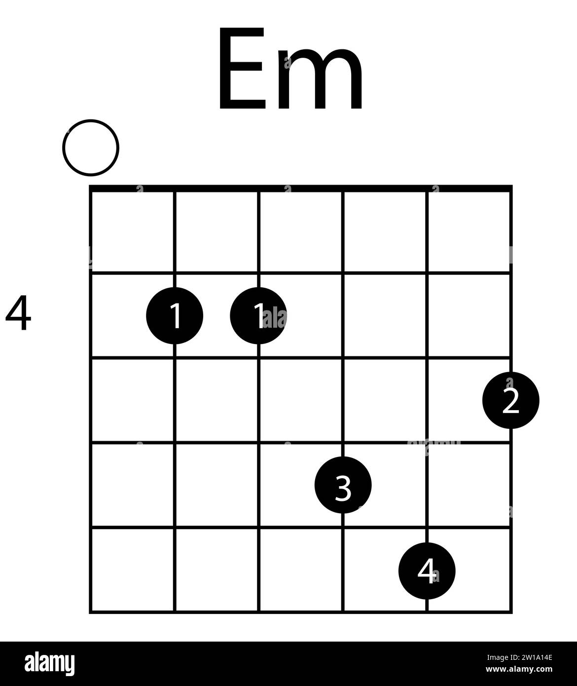 Em chord Stock Vector Images - Alamy