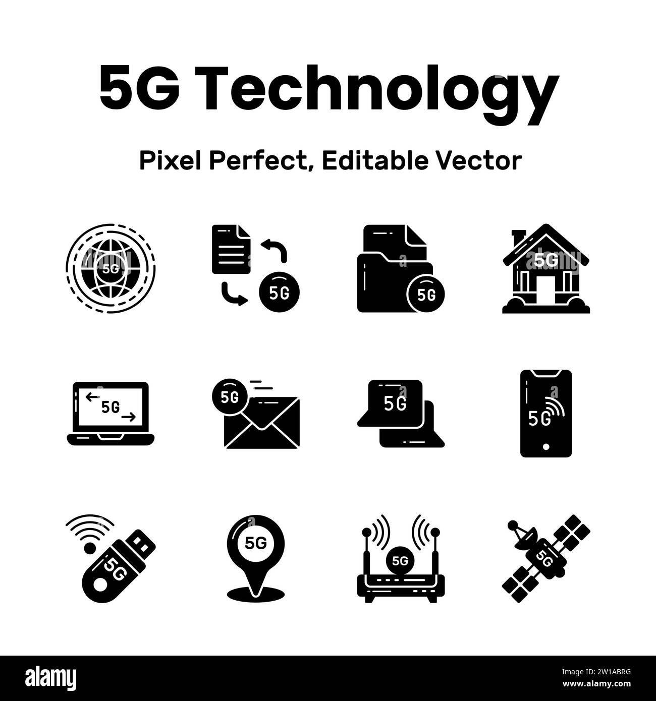 Advanced antenna technology Stock Vector Images - Alamy