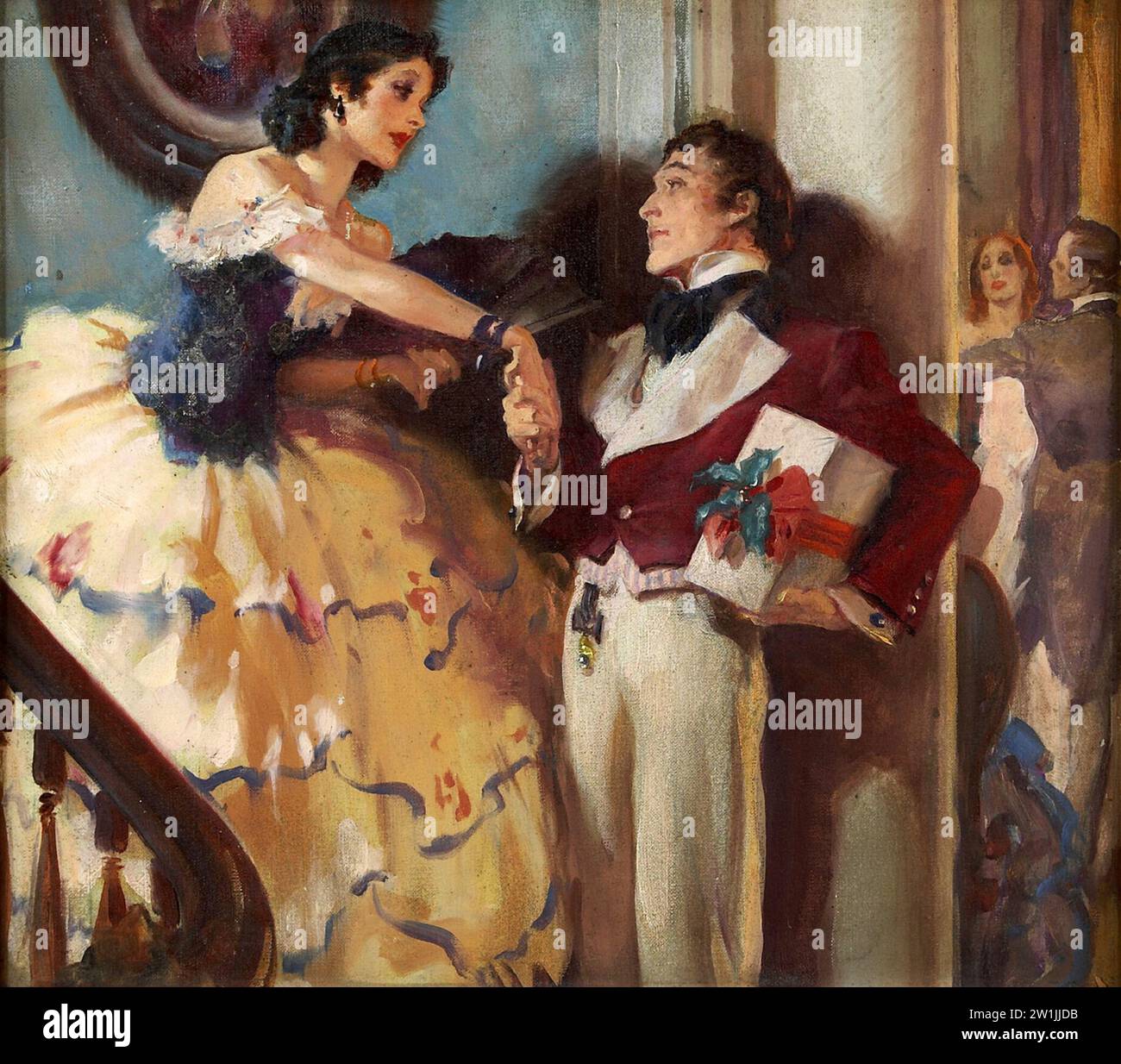 Charles Edward Chambers (American, 1883-1941). Gone with the Wind-Inspired Fisher Body Magazine ...