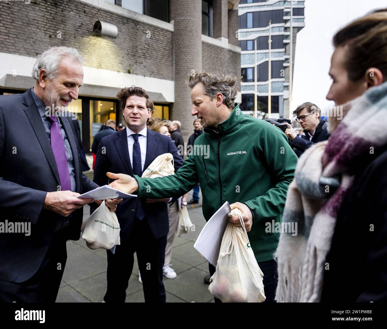 THE HAGUE - 21/12/2023, THE HAGUE - Harm Holman (NSC), Thom van Campen ...