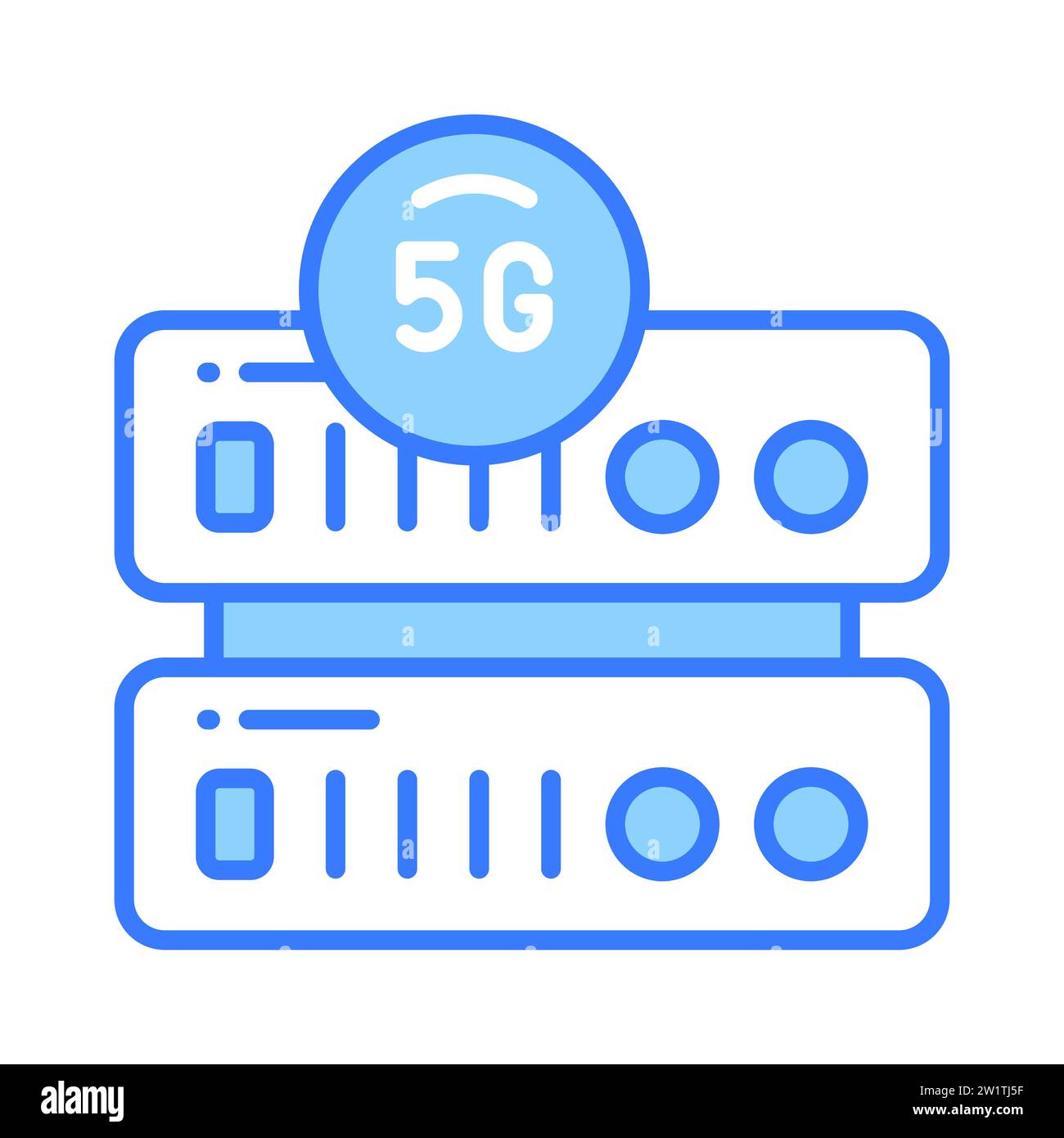 Beautifully designed 5G network Server icon in Modern Style, 5G ...
