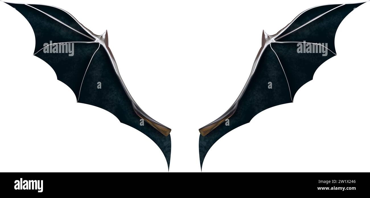 bat wings, demons Stock Photo - Alamy