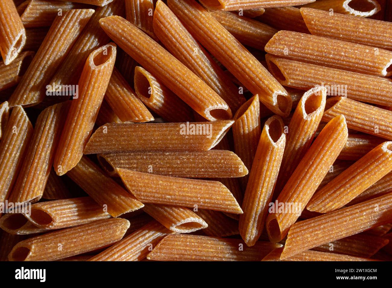 Uncooked Whole Grain Penne Rigate Pasta: A Culinary Canvas of Whole ...