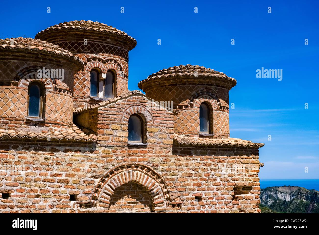 The Cattolica di Stilo, a Byzantine church in the comune of Stilo ...
