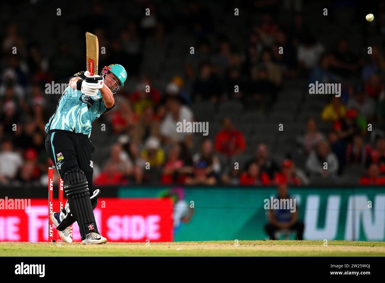 Melbourne, Australia. 21st Dec, 2023. Matthew Renshaw of Brisbane Heat ...