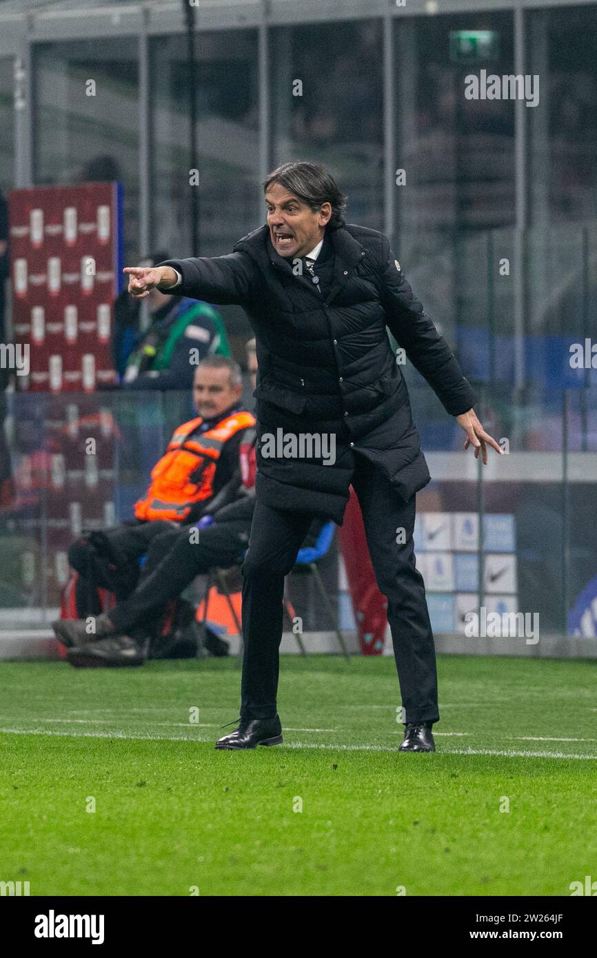Milan Italy December 20 2023 Inter Bologna Coppa Italia Ottavi Di