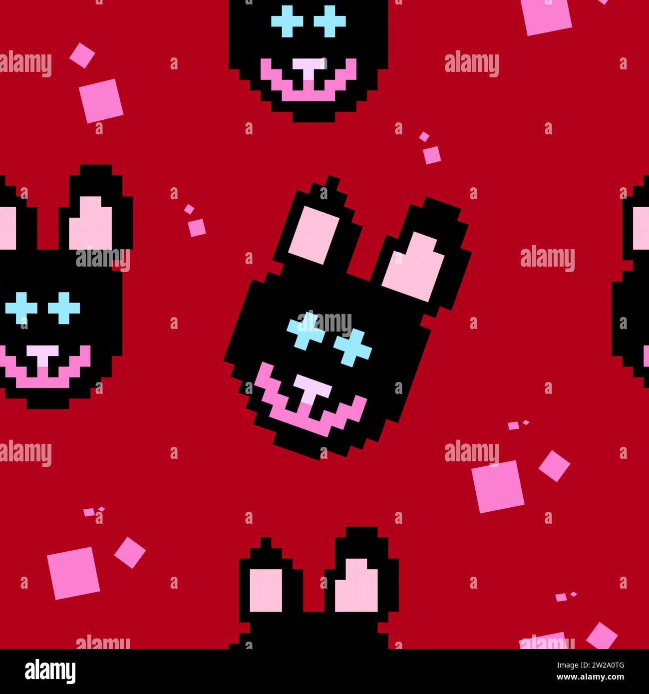 Pixel art avatar Stock Vector Images - Alamy