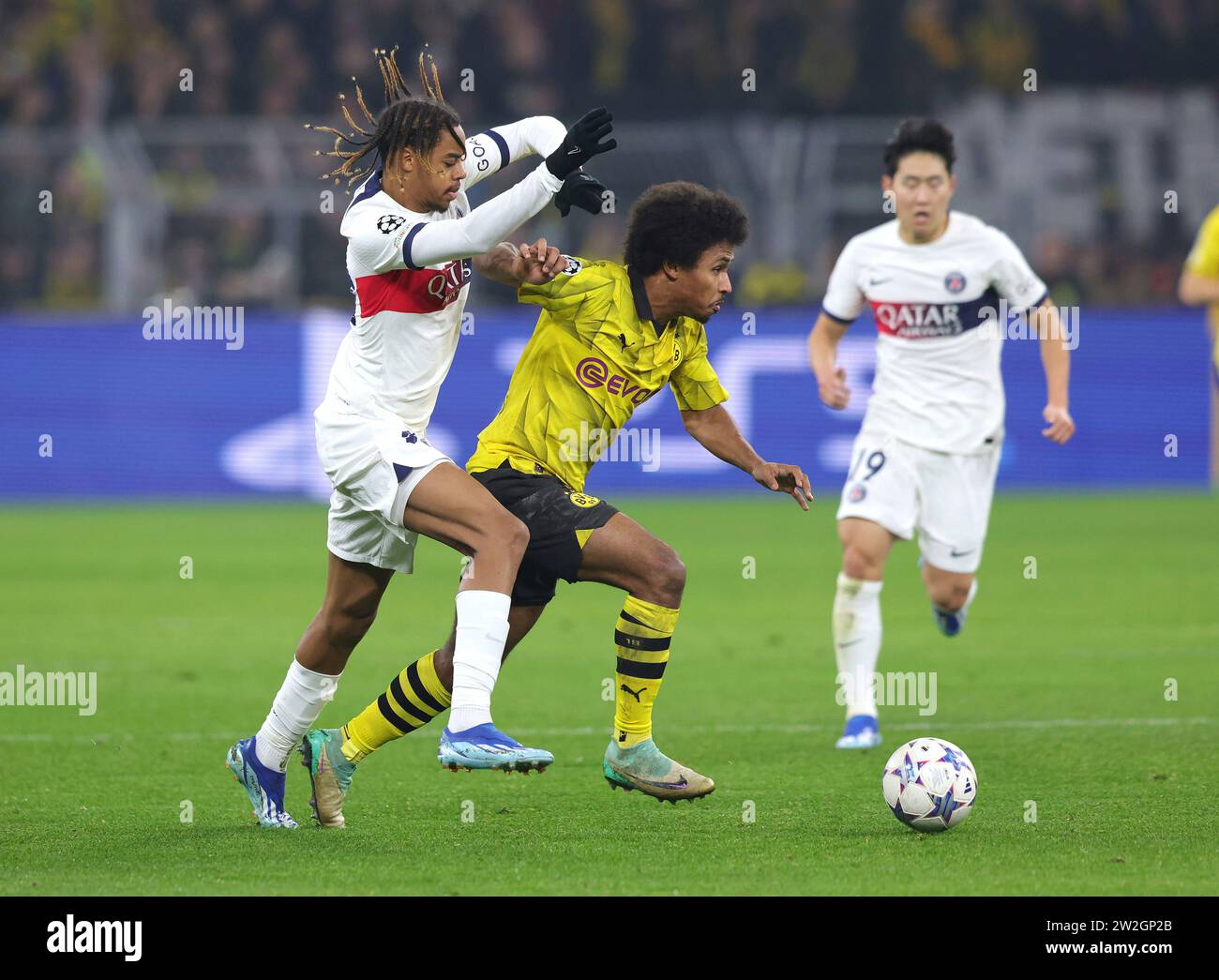 Dortmund, Deutschland. 13th Dec, 2023. firo: 13.12.2023, football, soccer, UEFA CHAMPIONS LEAGUE ...