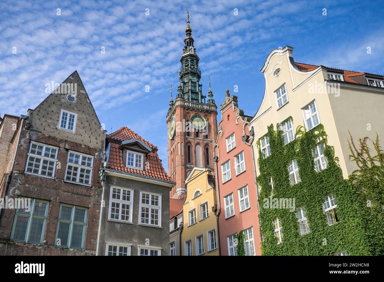Patrizierhäuser, Mariendom, Altstadt, Danzig, Woiwodschaft Pommern ...