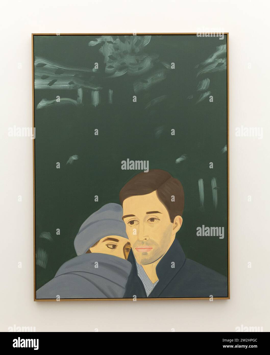Painting by artist Alex Katz exhibited in Brandhorst museum Stock Photo ...