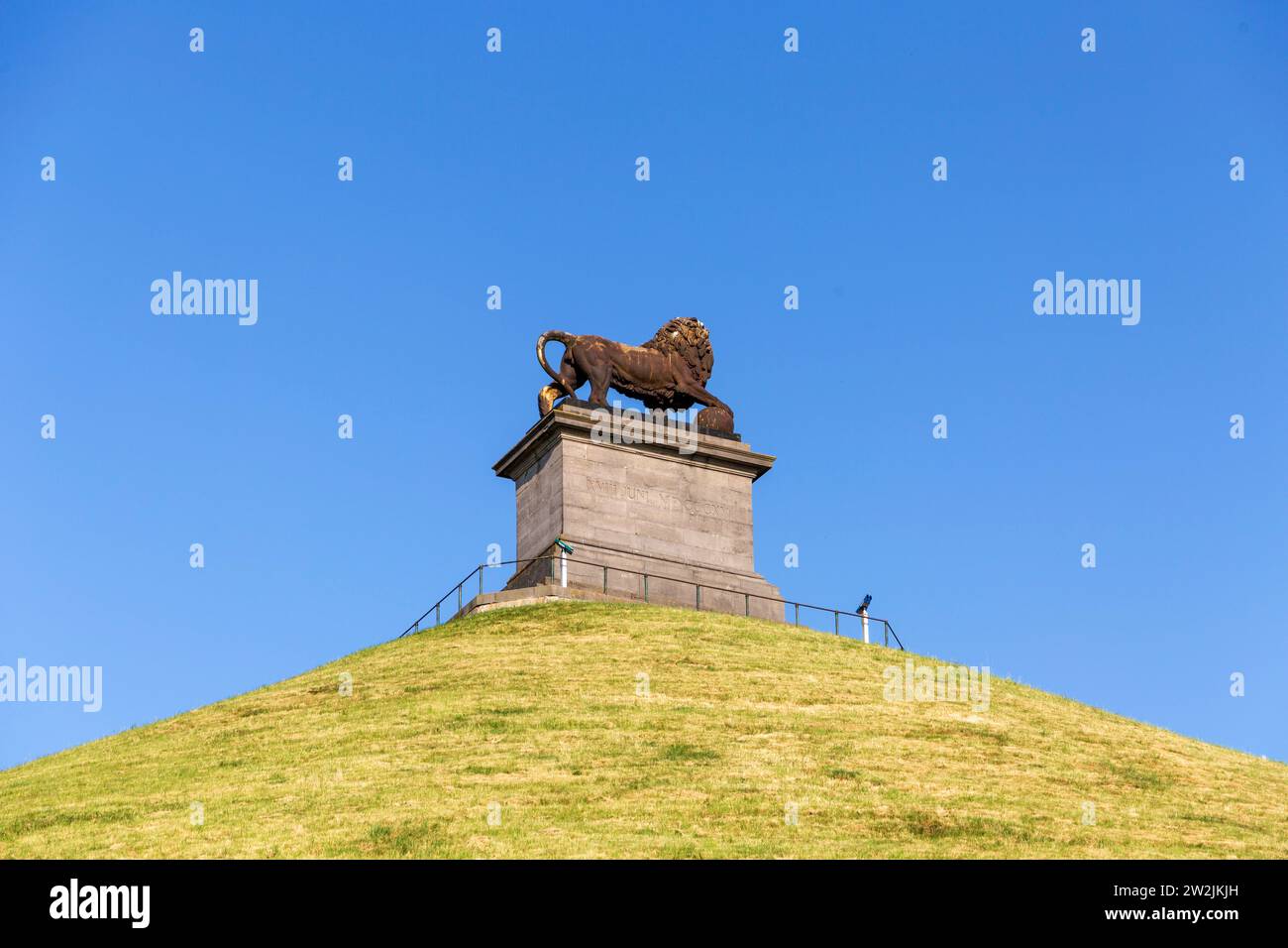 Lion of Waterloo Stock Photo - Alamy