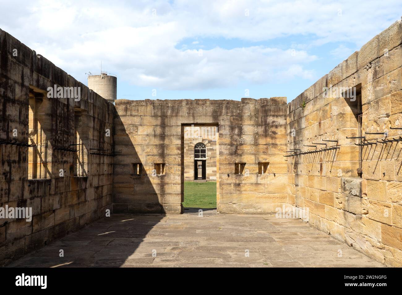 Remains of the Convict Precinct on Cockatoo Island, Sydney, Australia ...