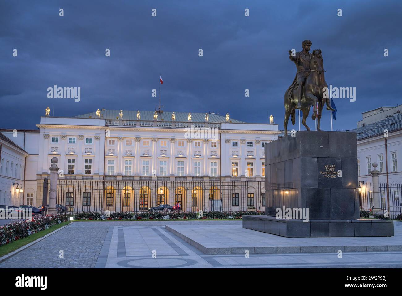 Präsidentenpalast - Palac Prezydencki, Krakowskie Przedmiescie ...