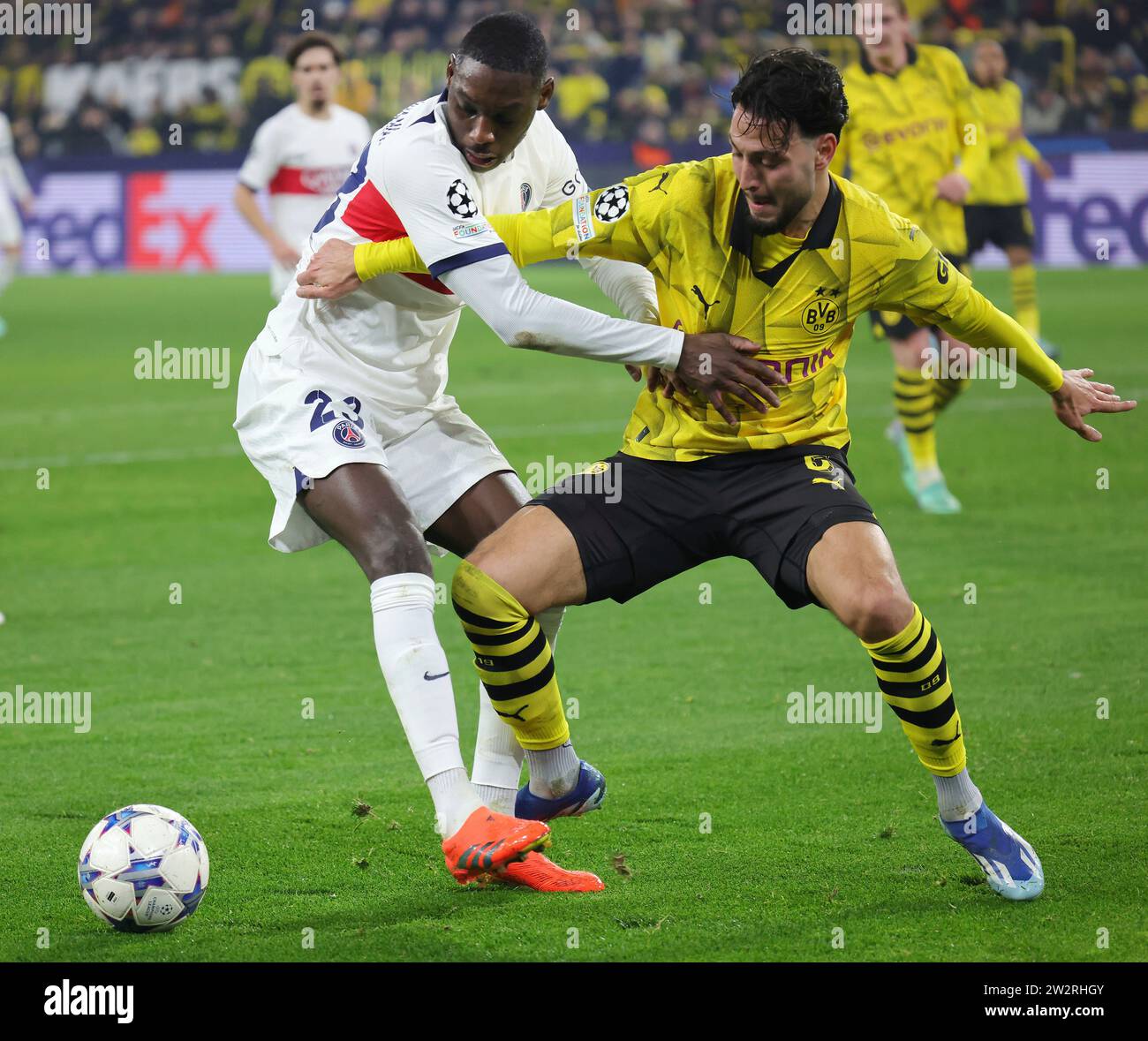 Dortmund, Deutschland. 13th Dec, 2023. firo: 13.12.2023, football, soccer, UEFA CHAMPIONS LEAGUE ...