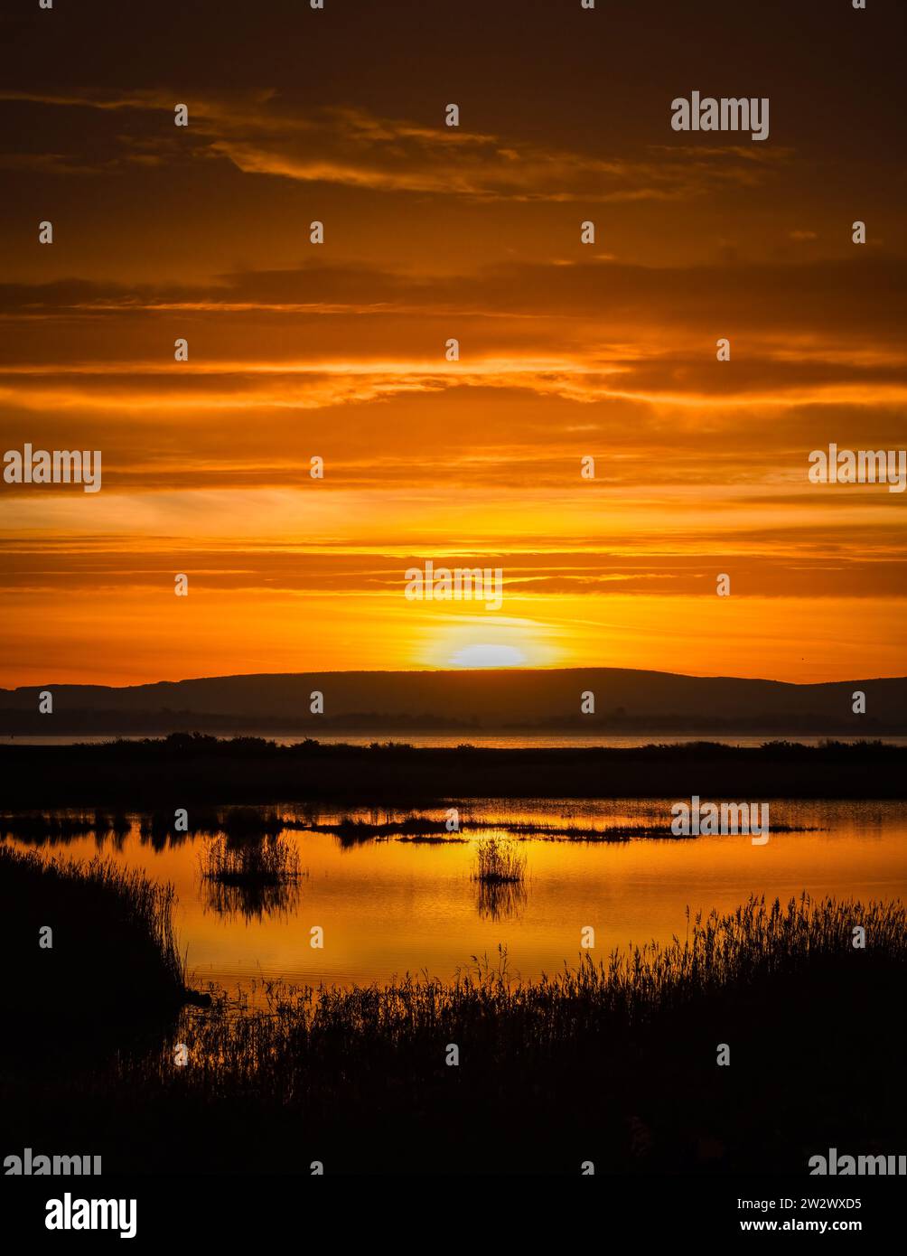 Keyhaven sunrise hi-res stock photography and images - Alamy