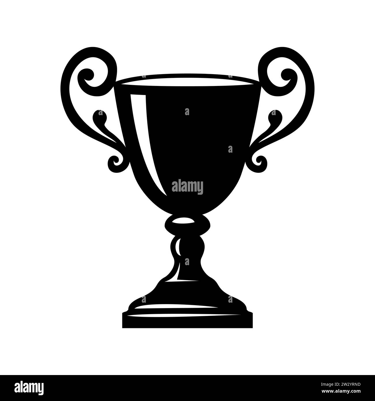 Winner cup icon. Champion trophy symbol, sport award sign. Winner prize ...