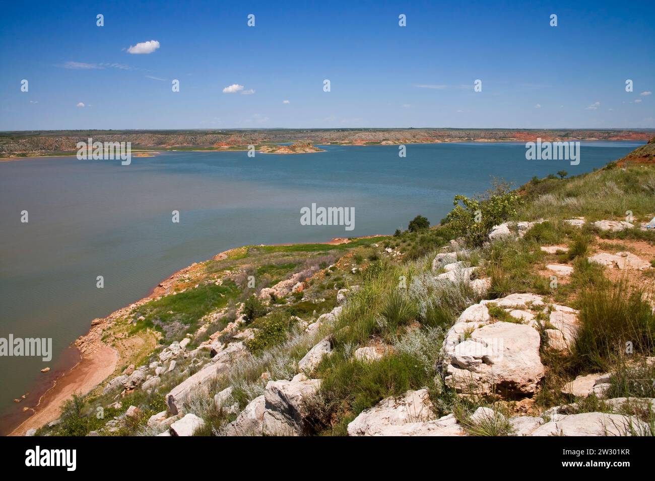 lake meredith recreation area and reservoir Texas USA Stock Photo - Alamy