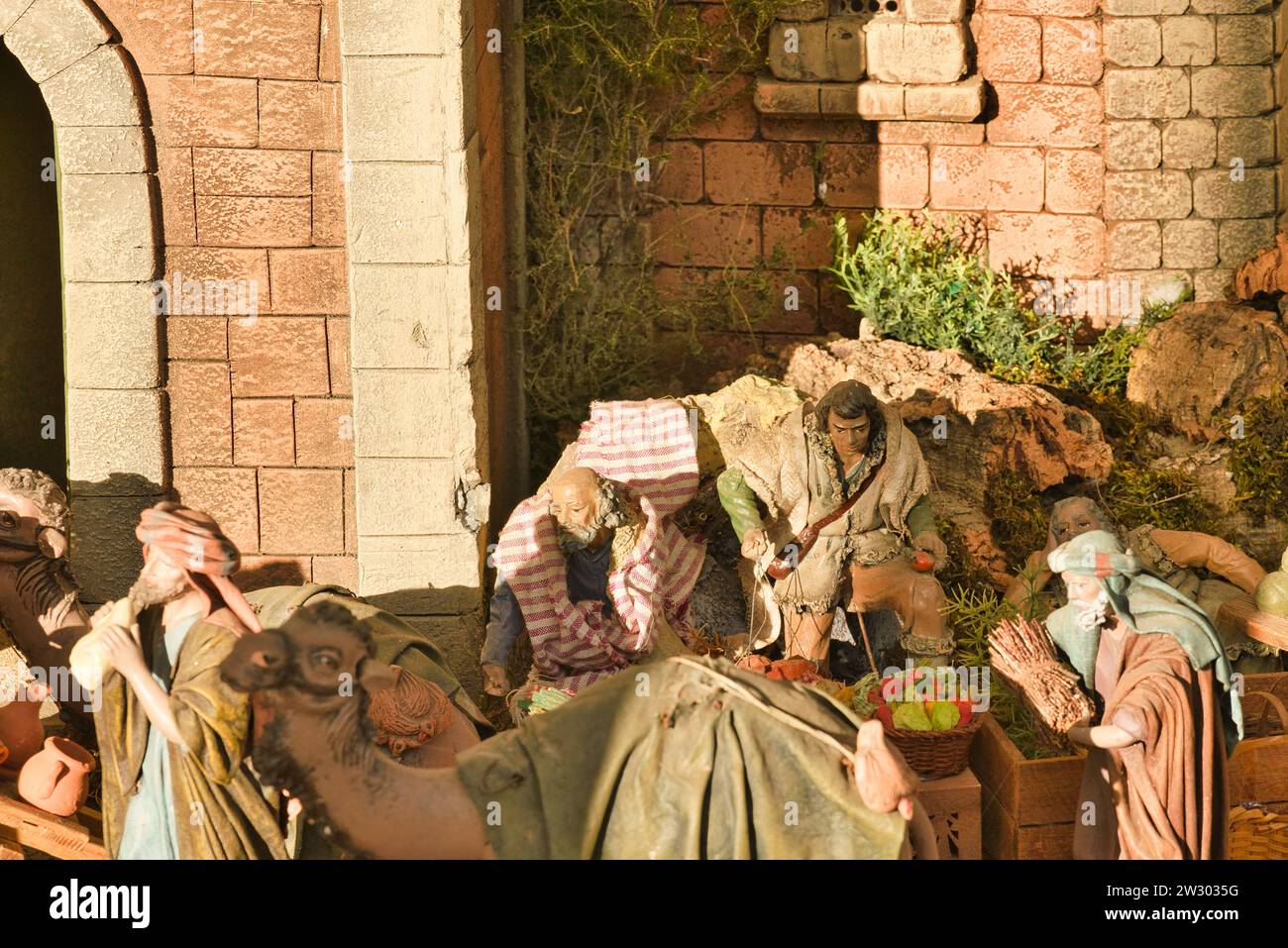 Bethlehem Module: A symbolic depiction of the birthplace of Christ in a ...