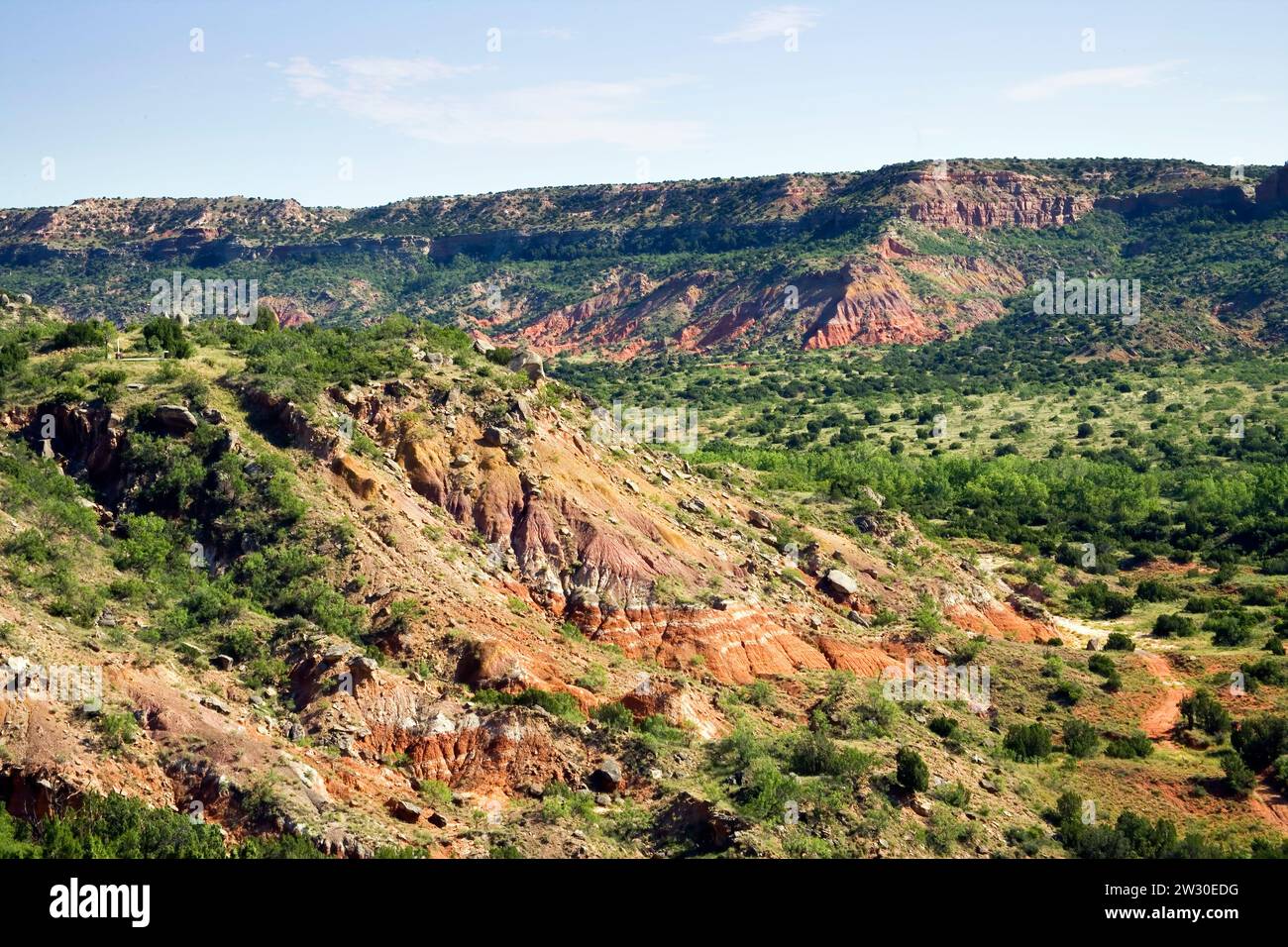 the palo duro canyon system of the caprock escarpment near amarillo ...